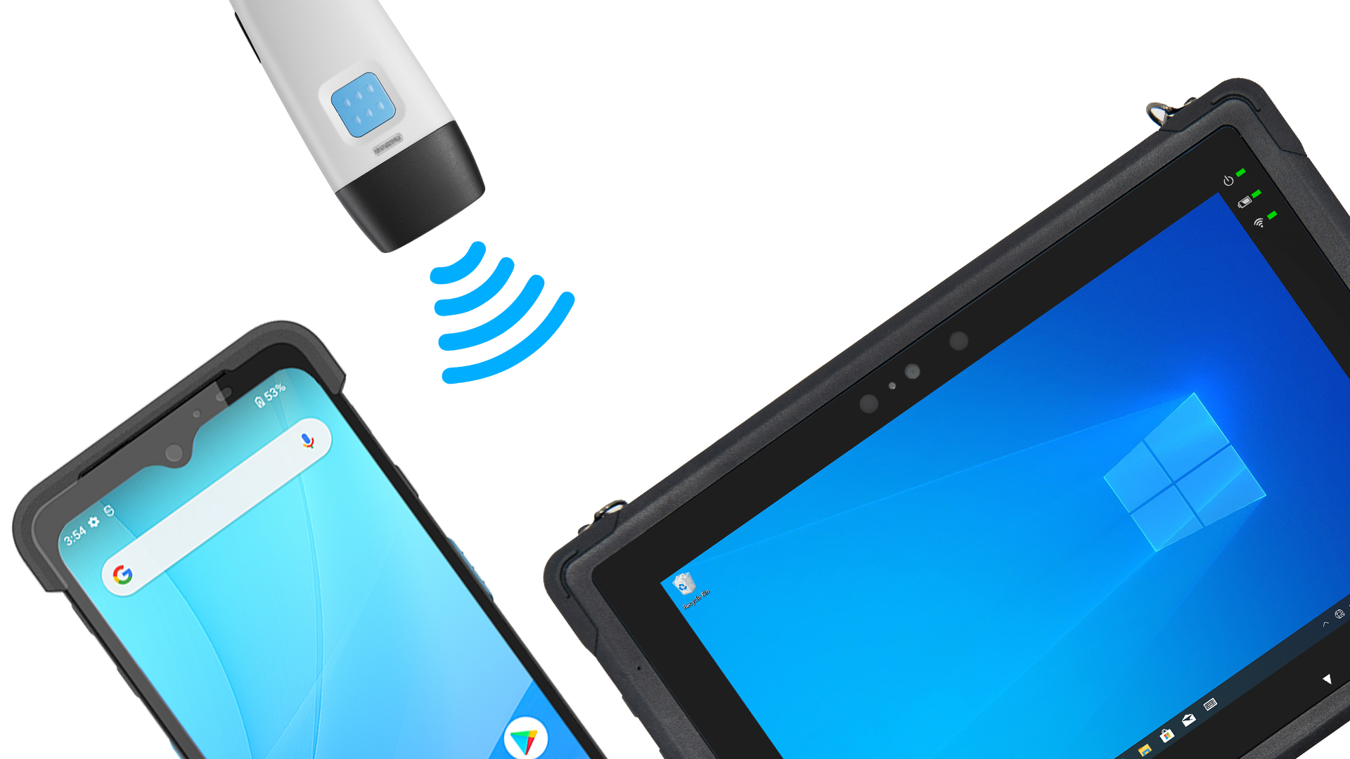 MS912 Plus 2D Bluetooth 2D Pocket Scanner │ Unitech